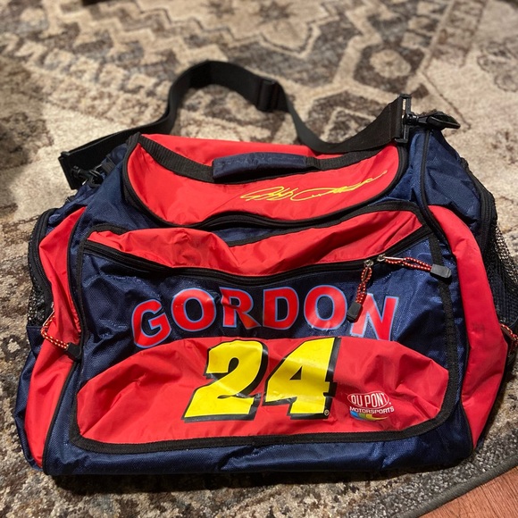 Nascar | Bags | Vintage Jeff Gordon Dupont Nascar Duffle Bag | Poshmark